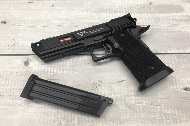 Army Armament] JW4 TTI PIT Viper Airsoft GBB Pistol W/CNC, 43% OFF