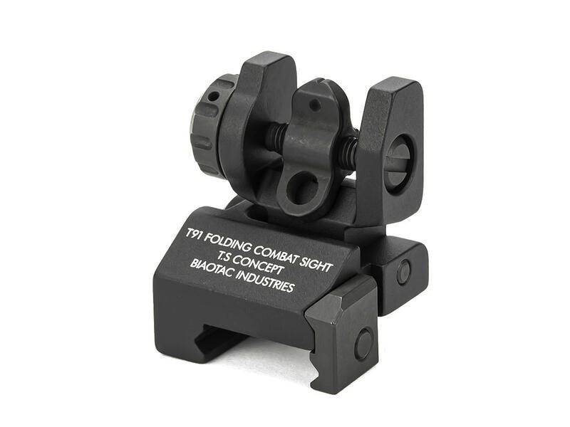 BiaoTAC T91 7075-T6 CNC 全切削 折疊式戰鬥照門 | 露天市集 | 全台最大的網路購物市集