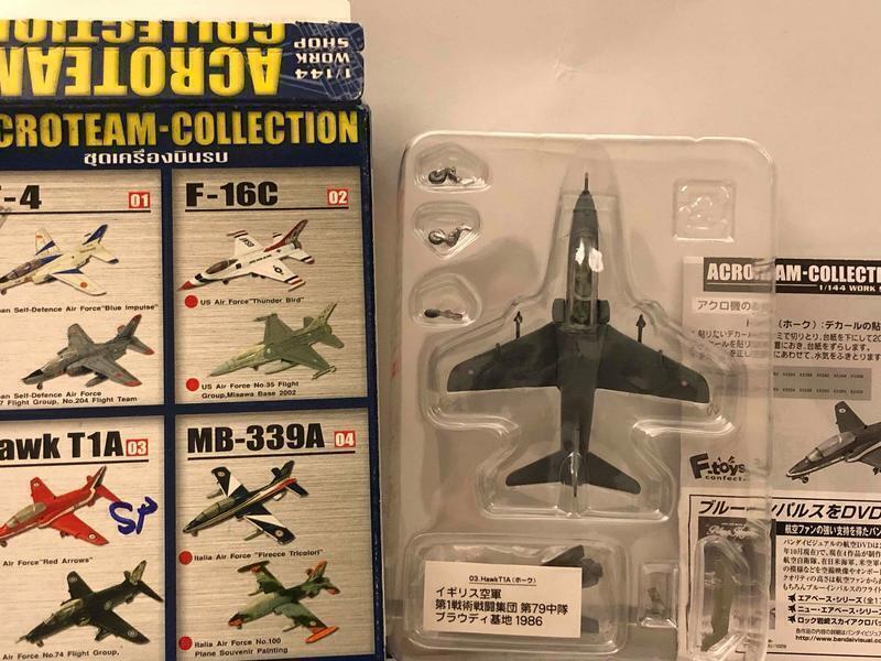 1/144 F-toys表演機 1彈 ACROTEAM COLLECTION 隱藏版 Hawk T1A#3S | 露天市集 | 全台最大的網路購物市集