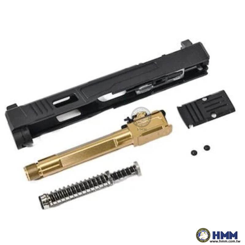 【HMM】VFC系統 FI授權GLOCK MKII 鋁合金滑套總成 黑色(VFC G19 GEN4/G17 GEN5) | 露天市集 | 全台 ...