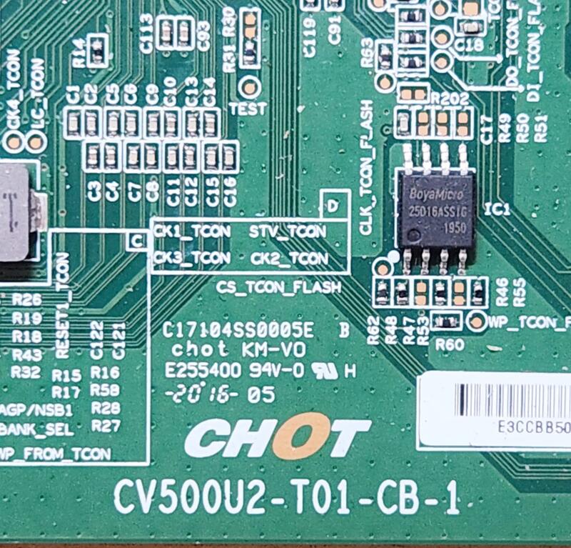 AOC 艾德蒙 50U6090/96T 兩款 邏輯板 CV500U2-T01-CB-1 CV500U1 拆機良品 0 | 露天市集 | 全台最 ...