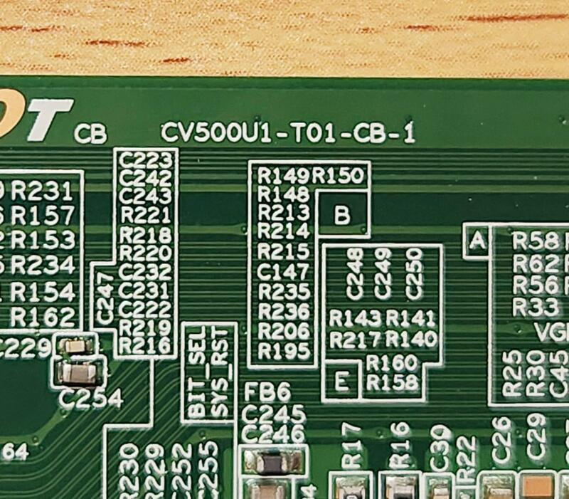 AOC 艾德蒙 50U6090/96T 兩款 邏輯板 CV500U2-T01-CB-1 CV500U1 拆機良品 0 | 露天市集 | 全台最 ...