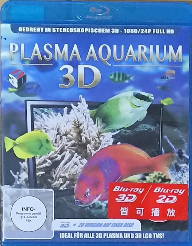 正版藍光BD 2D+3D高解析度電漿水族館 | 露天市集 | 全台最大的網路購物市集