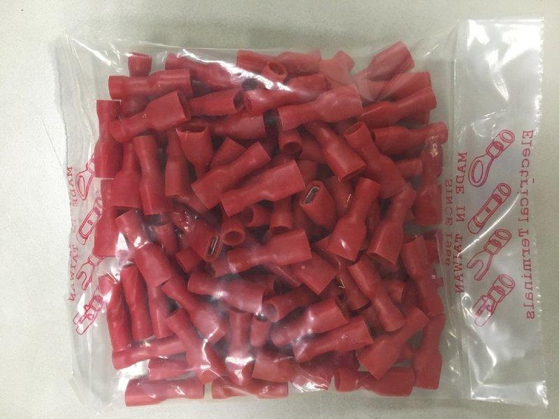 佳力牌 CALY 絕緣公母插 PV1.25-5A (母）（ 1包100入） | 露天市集 | 全台最大的網路購物市集