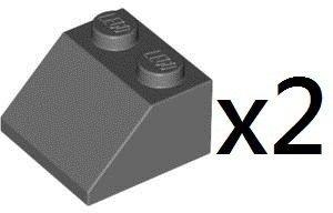 LEGO Dark Gray Slope Brick 2x2 45度樂高深灰色 斜面磚塊 兩個 4211054 | 露天市集 | 全台最大的 ...