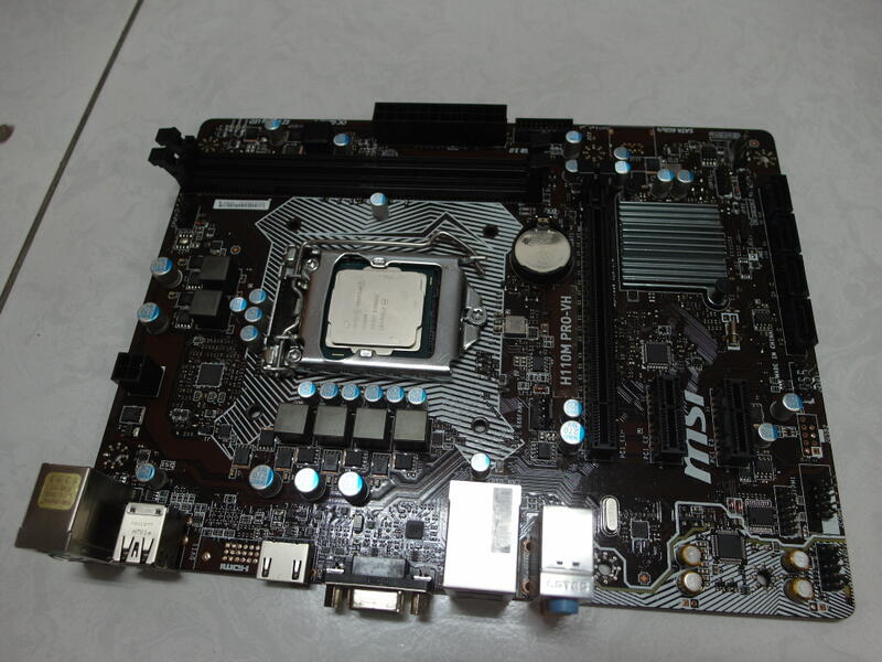 MSI 主機板 + CPU G4560 | 露天市集 | 全台最大的網路購物市集