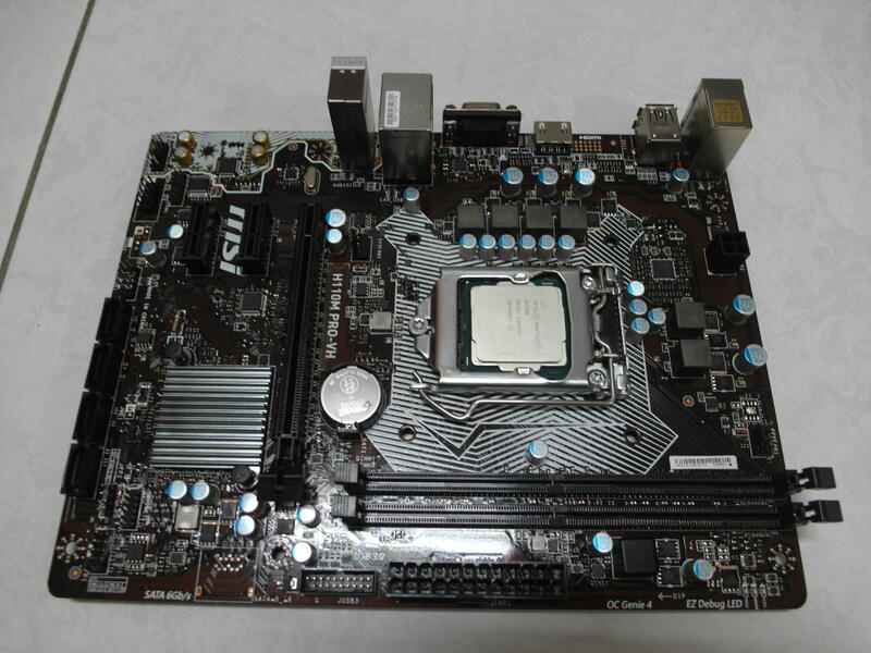 MSI 主機板 + CPU G4560 | 露天市集 | 全台最大的網路購物市集