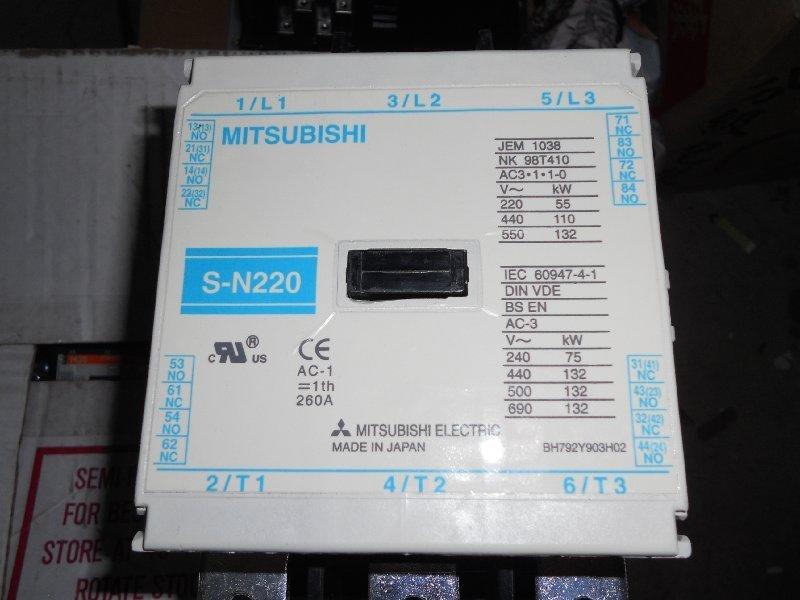日本 三菱 電磁接觸器 S-N220 (請先詢問) | 露天市集 | 全台最大的網路購物市集