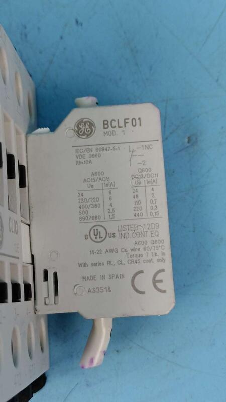 現貨林口 GE CL03 CL03A310M 交流接觸器 BCLF01 觸點塊 棧板AL-5 | 露天市集 | 全台最大的網路購物市集