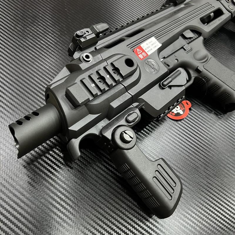 {凱璿 生存遊戲專賣店} CAA Roni GLOCK 衝鋒槍套件 授權刻字 for G17 / G18C 黑色 | 露天市集 | 全台最大的 ...