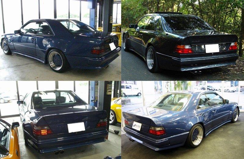 AMG W124 Hammer 300CE 500E E500 三片式 尾翼 擾流壓板(BRABUS LORINSER WALD)E220C ...