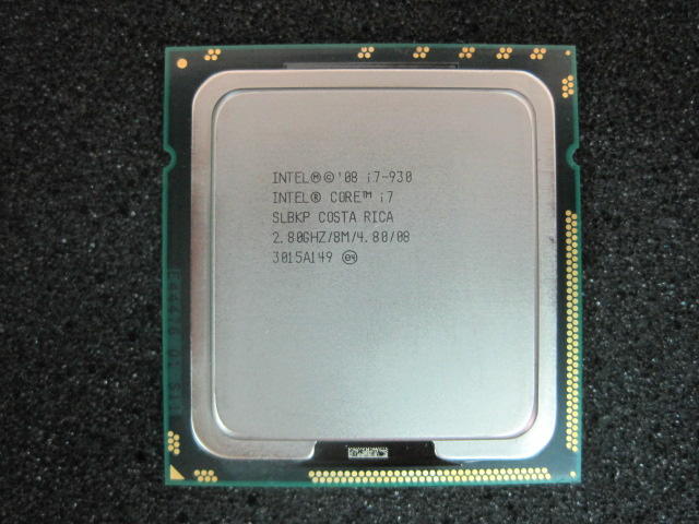 Intel Core i7-930 2.80GHz/8M/1366腳位 (背面金屬接觸面略有污點) | 露天市集 | 全台最大的網路購物市集