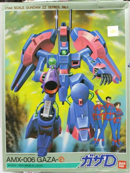 BANDAI 機動戰士 GUNDAM ZZ AMX-006 AMX006 GAZA-D 1/144 NO.0006147 | 露天市集 | 全 ...