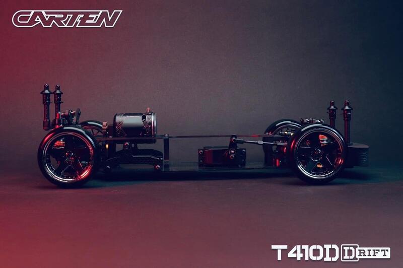 【萬板】CARTEN 凱登 T410D RWD 1/10 電動高階後驅甩尾飄移車 KIT版 | 露天市集 | 全台最大的網路購物市集