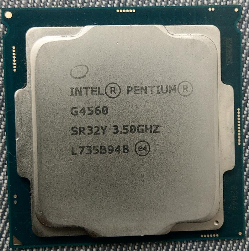Intel Pentium G4560 1151腳位 第7代 CPU 3.50GHz | 露天市集 | 全台最大的網路購物市集