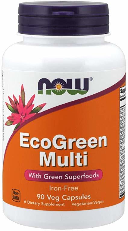 [預購] Now 全方位綜合維他命(無鐵) 綠色營養素 素食 EcoGreen Multi | 露天市集 | 全台最大的網路購物市集