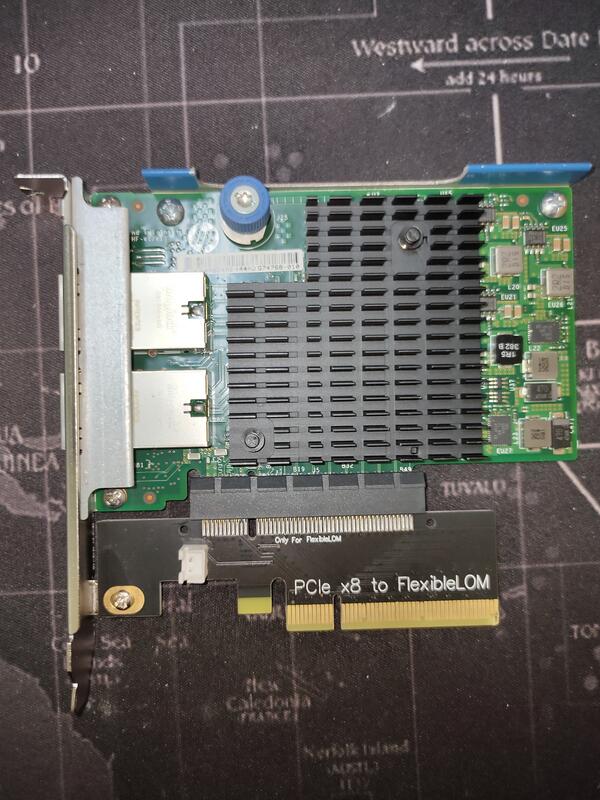 Intel HP X540-T2 X540-AT2 10GbE 10G 萬兆 2port 雙口 RJ45 網卡 網路卡 | 露天市集 | 全台 ...