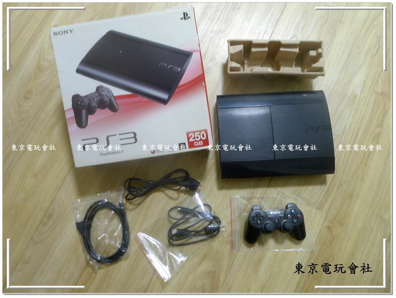 現貨『東京電玩會社』【PS3】PS3主機 4007B 250G 石墨黑 滑蓋型 ~保存的很好(盒書完整)+送1片遊戲 | 露天市集 | 全台最大的網路購物市集