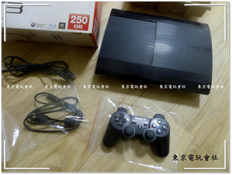現貨『東京電玩會社』【PS3】PS3主機 4007B 250G 石墨黑 滑蓋型 ~保存的很好(盒書完整)+送1片遊戲 | 露天市集 | 全台最大的網路購物市集