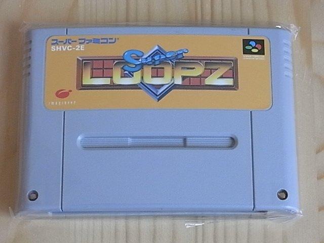 【小蕙生活館】SFC日版卡帶 ~ Super Loopz 水管拼圖 | 露天市集 | 全台最大的網路購物市集