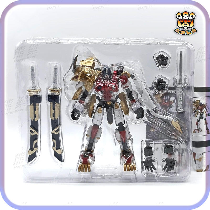 🐻熊樂🐻現貨or預購🍀 CD-01 武裝白獅 鐵輝光武者鎧 獅子丸 KO鐵工廠 EX-45 | 露天市集 | 全台最大的網路購物市集