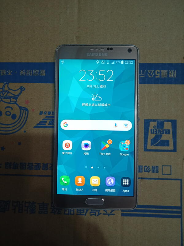 samsung note4 sm-n910u 4G手機金色 | 露天市集 | 全台最大的網路購物市集