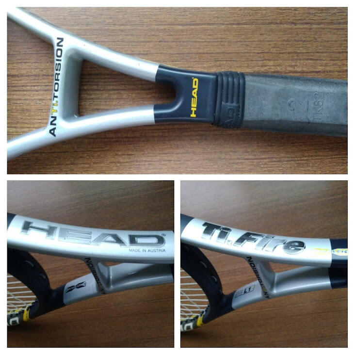 海德HEAD TI FIRE 庫爾登用網球拍 二手(拍面98重295g#2號握把) | 露天市集 | 全台最大的網路購物市集