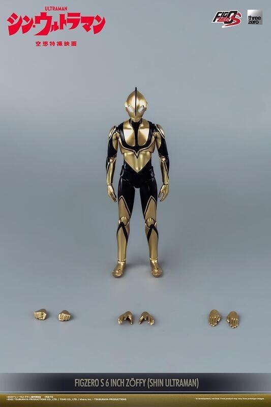 全新現貨 threezero 3A FigZero S 1/12 6吋 新超人力霸王 佐菲 庵野秀明 電影版 可動 | 露天市集 | 全台最大的網路購物市集