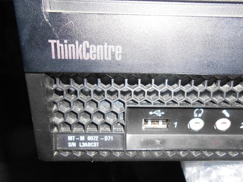 聯想 Lenovo ThinkCentre M57 6072 桌上型電腦 （775主機）【外觀完整、可開機】（零件機） | 露天市集 | 全台 ...