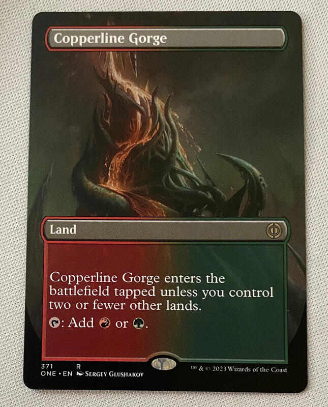 MTG 萬界歸一 copperline gorge 普 | 露天市集 | 全台最大的網路購物市集