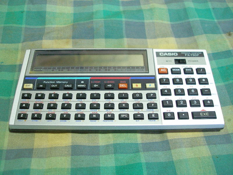 1986年CASIO FX-730P日本製Personal Computer計算機A38 | 露天市集 | 全台最大的網路購物市集