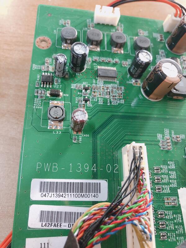 TATUNG 大同 V42S700 多媒體液晶顯示器 主機板 PWB-1394-02 拆機良品 0 | 露天市集 | 全台最大的網路購物市集