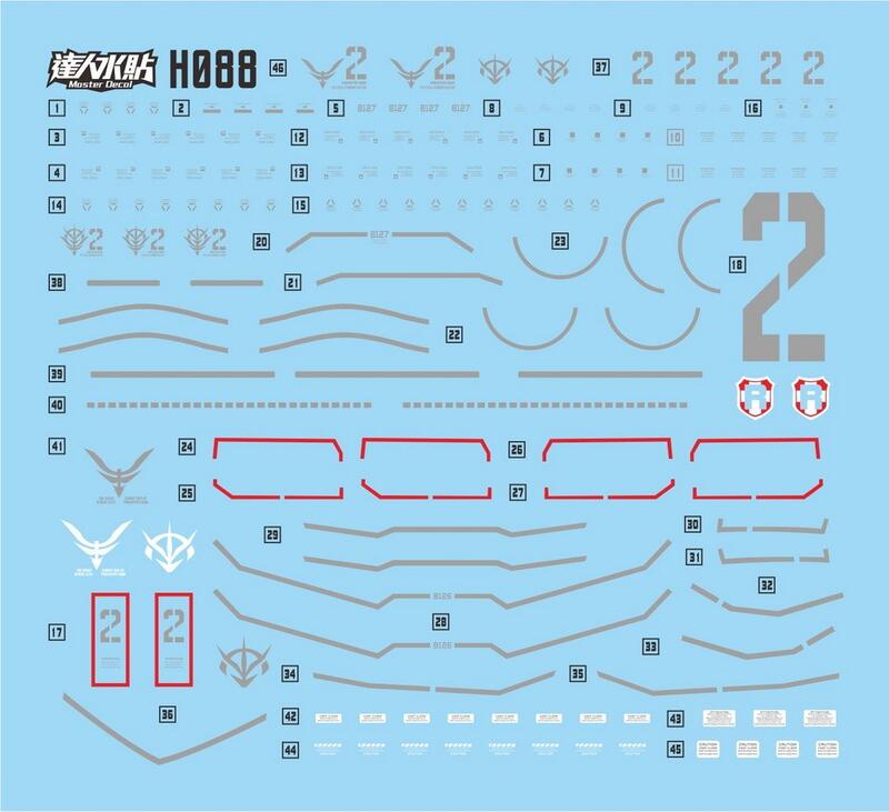 【Max模型小站】達人 (H086/087/088) HG GTO原型古夫沙漠PB試作 1/144 螢光水貼 | 露天市集 | 全台最大的網路購物市集