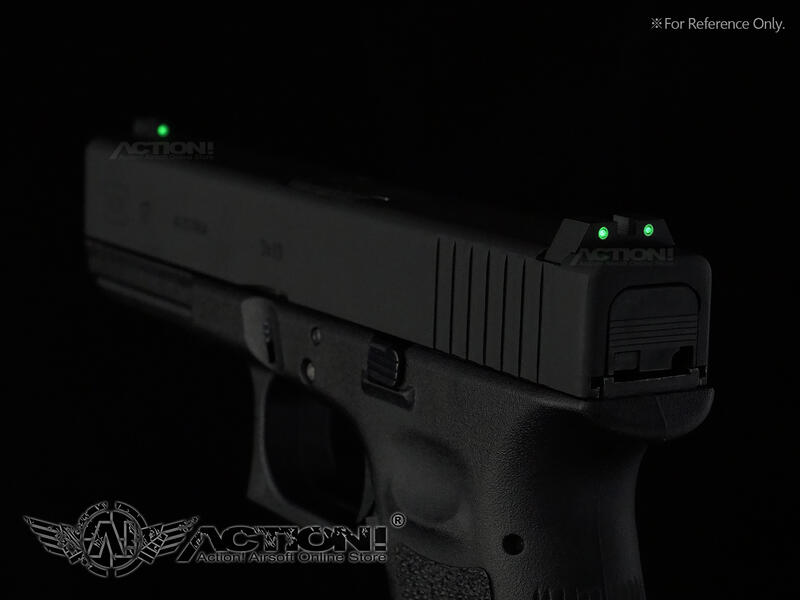 【Action!】補貨中）Mafio G17 氚氣自發光 準星照門組 (VFC GLOCK G19X G45 G18準照 | 露天市集 | 全 ...