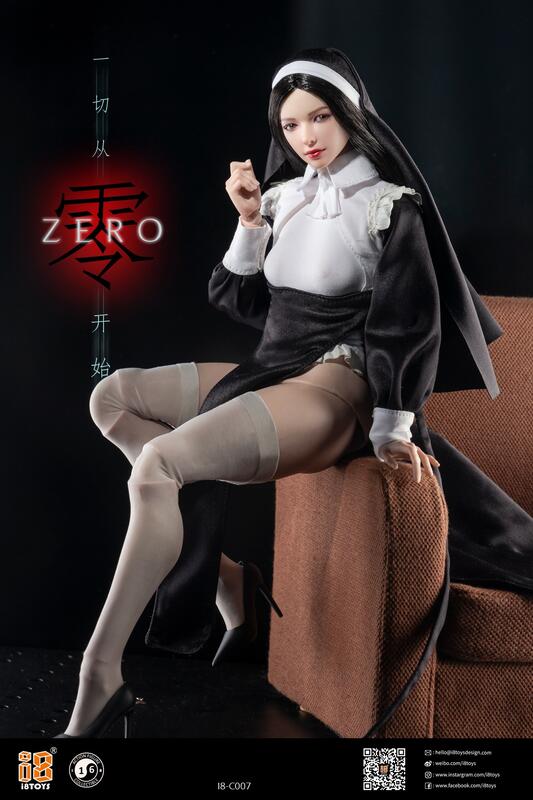 辣像館---現貨，I8Toys 1/6 服裝包 I8-C007治愈修女套裝“零” 0630 | 露天市集 | 全台最大的網路購物市集