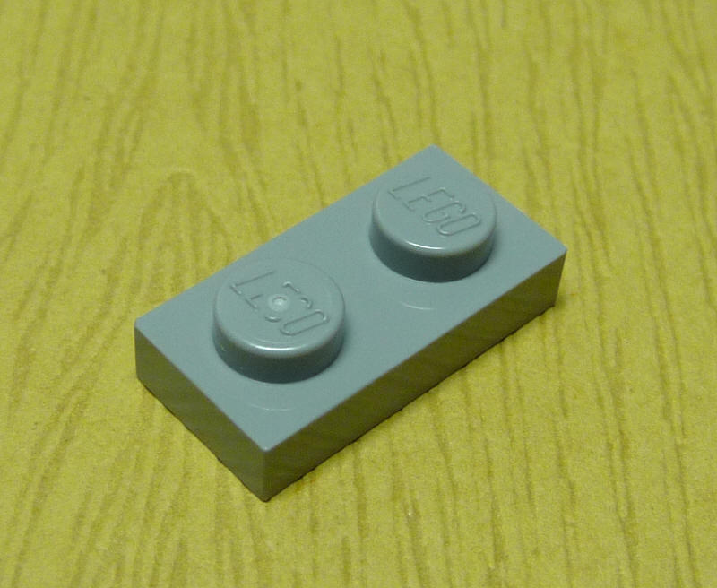 【小荳樂高】LEGO 淺灰色 1x2 薄片/薄板 Plate 3023 4211398 | 露天市集 | 全台最大的網路購物市集