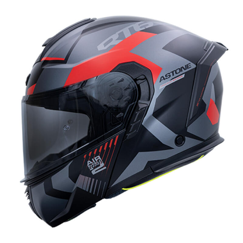 [安信騎士] ASTONE RT6 彩繪 ZB02 平黑/紅 可掀式 安全帽 可樂帽 汽水帽 金屬排扣 眼鏡溝槽 | 露天市集 | 全台最大的網路購物市集