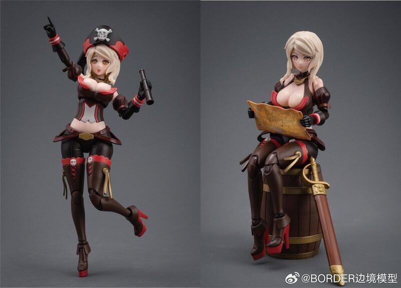 【杯麵宅品】25年第四季預購 BORDER邊境模型 BA002 海盜安妮女王 組裝模型 | 露天市集 | 全台最大的網路購物市集