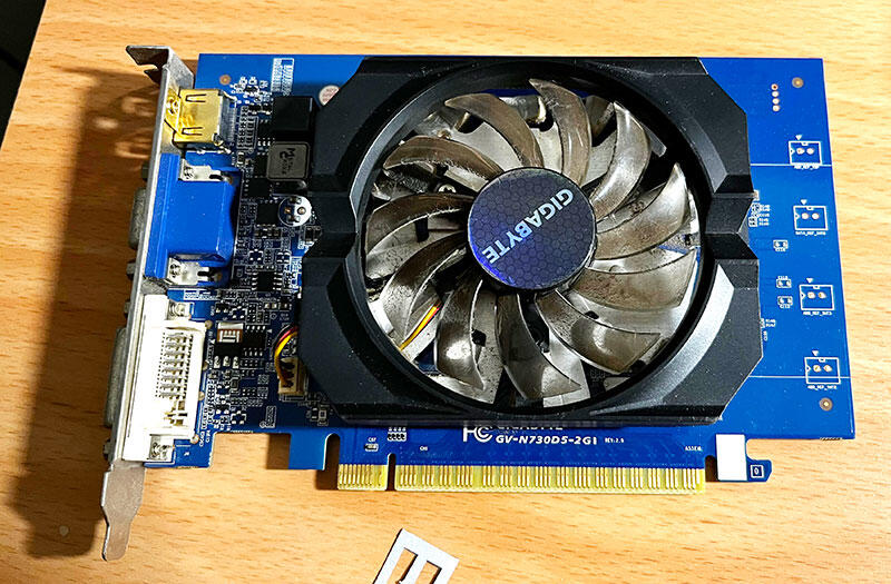 (二手)技嘉GV-N730D5-2GI 2G 64Bit DDR5 GT730 | 露天市集 | 全台最大的網路購物市集