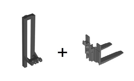 全新LEGO樂高堆高機鏟組【4518+45707】Forklift Wide (K7) 6035530 6058407 | 露天市集 | 全台 ...