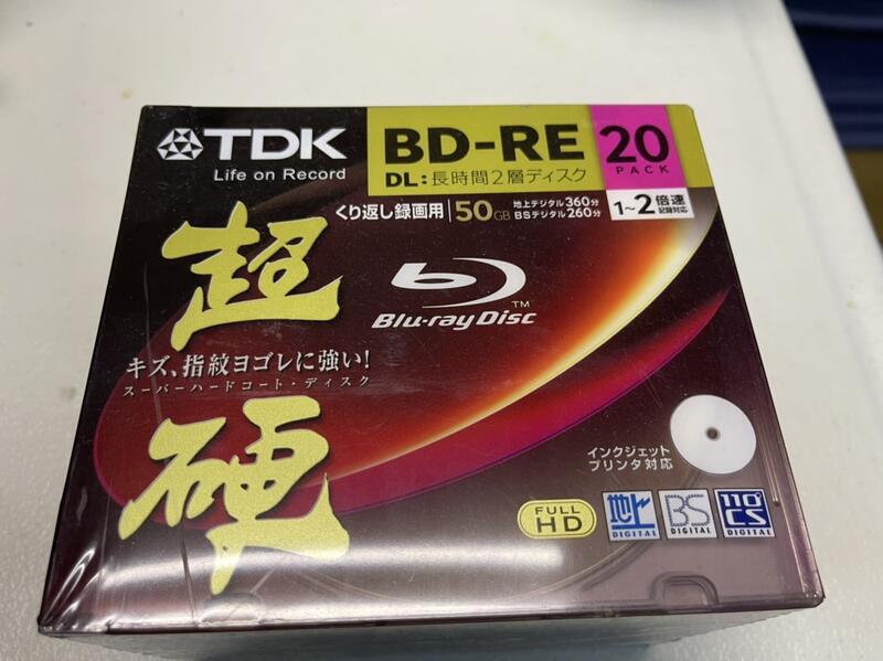TDK 50GB BD-RE DL 1-2X 滿版可印超硬可複寫片 單片硬殼 | 露天市集 | 全台最大的網路購物市集