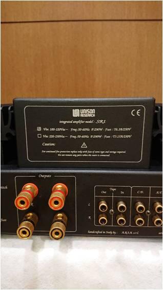 【均典音響】~★ UNISON RESEARCH SR1 真空管綜合擴大機 ★~全新展示品 | 露天市集 | 全台最大的網路購物市集