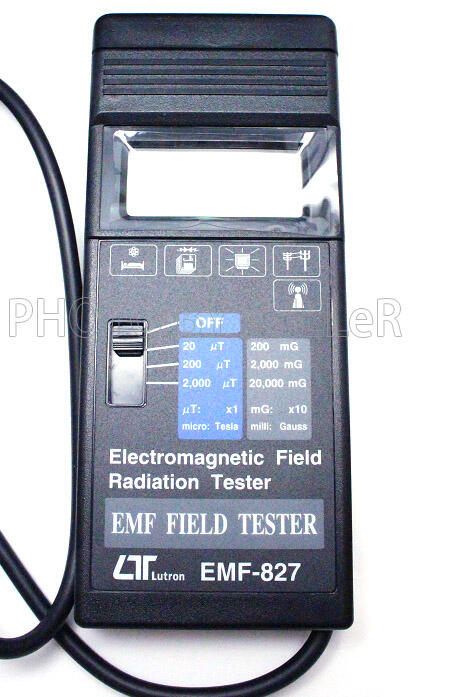 【含稅-可統編】高斯計 Lutron EMF-827 電磁波測試器 分離式設計 | 露天市集 | 全台最大的網路購物市集
