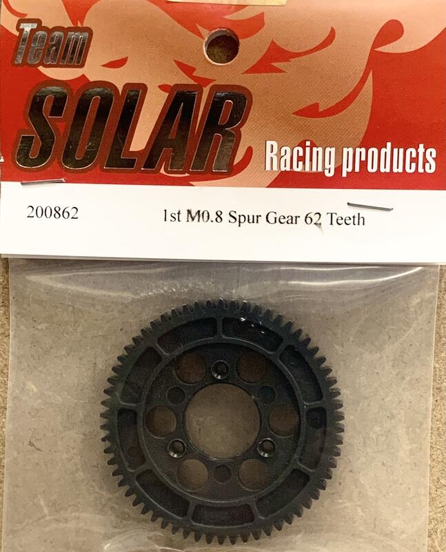 【萬板】TEAM SOLAR 200862 M0.8 62T 強化齒輪 鴻諾X3GT/ARC/IGT8通用 | 露天市集 | 全台最大的網路購物市集
