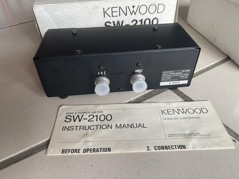 KENWOOD SW-2100 SWR & 2KW POWER METER | 露天市集 | 全台最大的網路購物市集