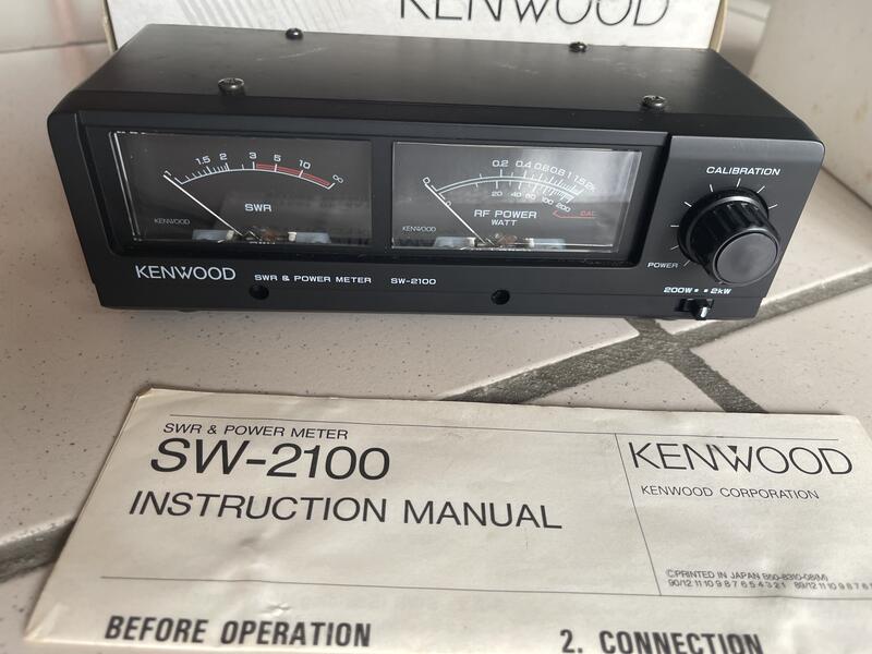 KENWOOD SW-2100 SWR & 2KW POWER METER | 露天市集 | 全台最大的網路購物市集