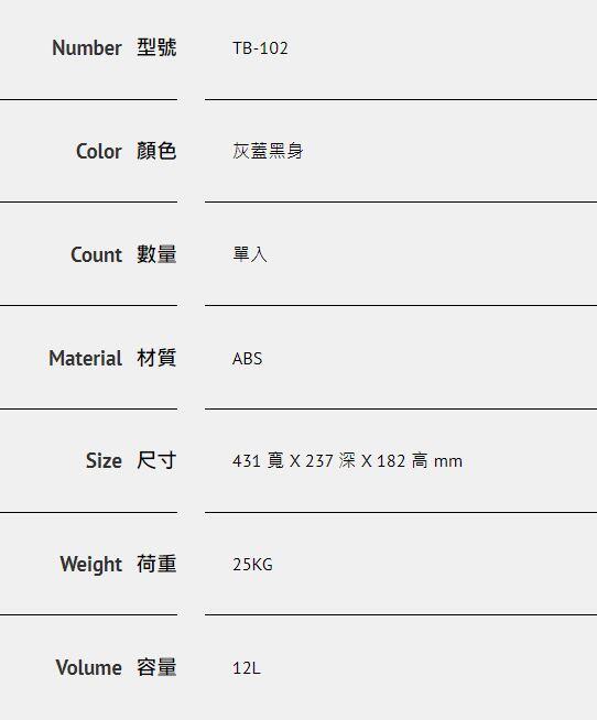 【威利小站】【樹德SHUTER】TB-102 專業型雙層工具箱 零件盒 零件箱 螺絲整理盒 工具盒~ 全新 | 露天市集 | 全台最大的網路購物市集