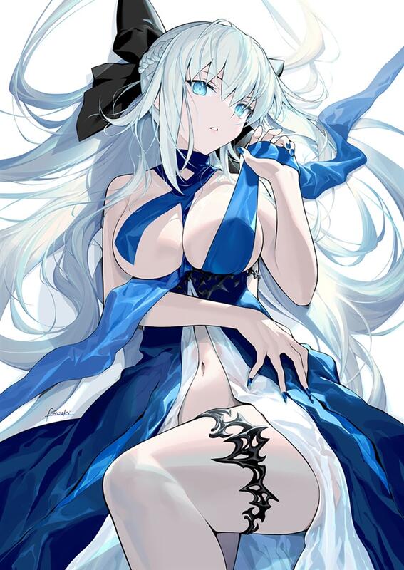 預購 （日版）C104同人周邊｜Fate/FGO『 摩根 』B2/B1掛軸。（作者：光崎）[0813] | 露天市集 | 全台最大的網路購物市集