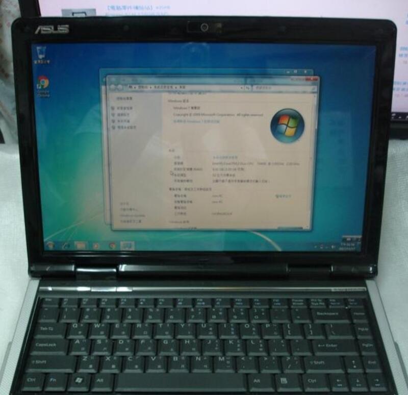 露天二手3C大賣場 ASUS F80S 14吋雙核心筆電 win7 ASUS OEM序號 品號 8007 | 露天市集 | 全台最大的網路購物市集