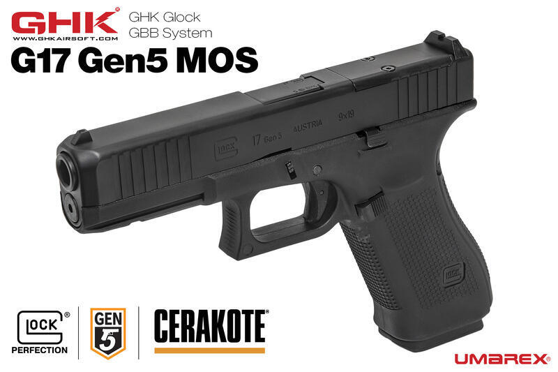 【翔準AOG】槍免運 GHK G17 Gen5 MOS GLOCK原廠授權 GBB瓦斯手槍(新版線性扣壓) | 露天市集 | 全台最大的網路購物市集